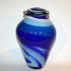 Kevin Fulton Glass Memorials - Cremation Ashes Encased in Glass